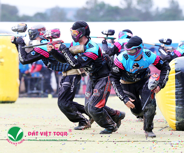 Teambuilding Paintball và Sức mạnh đồng đội