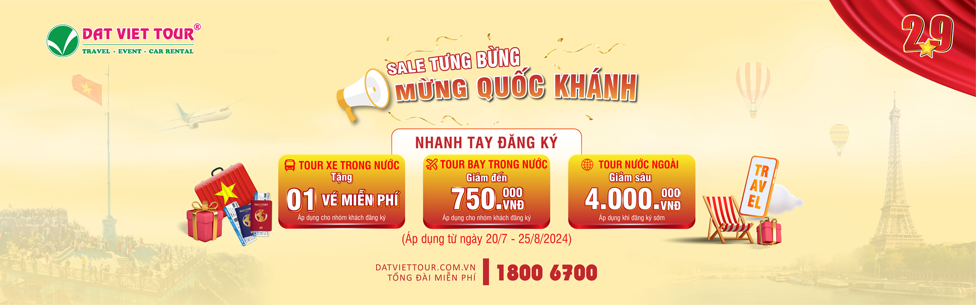 Công ty Cổ phần ĐT TM DV Du lịch Đất Việt - Trang chủ