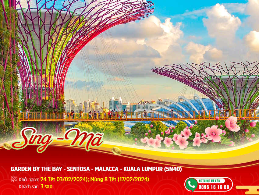 Tour Singapore Malaysia 5 Ngày 4 Đêm